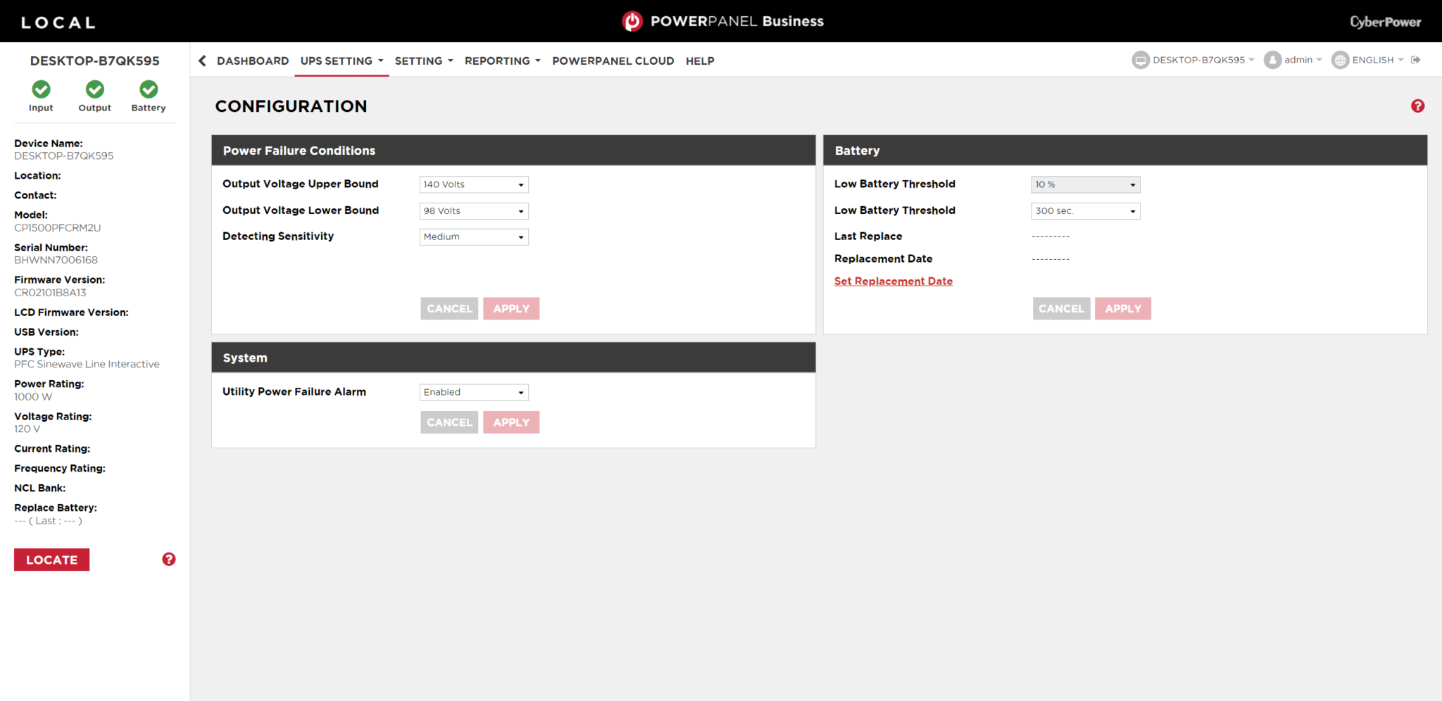 CyberPower PR1500LCD 1500W UPS Mini-Review