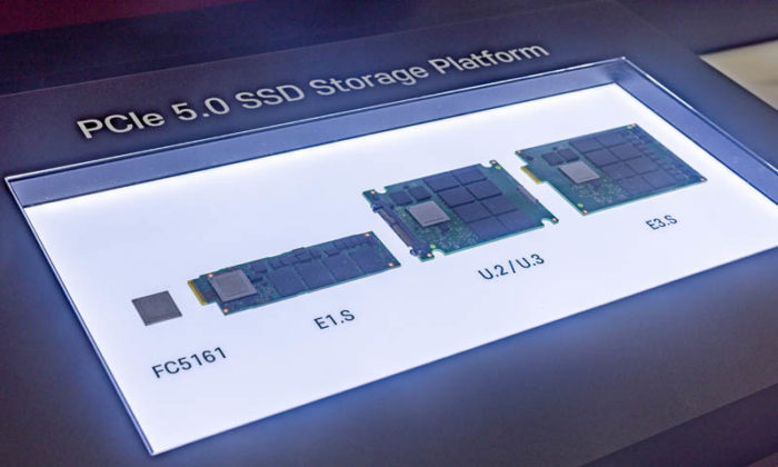 FADU CXL 2.0 Switch and PCIe Gen5 NVMe SSDs at FMS 2023 - ServeTheHome