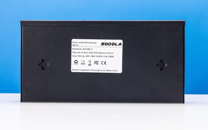 Sodola SL-SGT108-P 8-port PoE 2.5GbE Switch Review - ServeTheHome