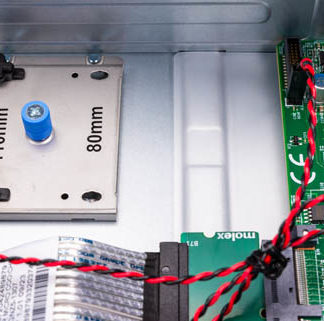 Supermicro AS 2015HS TNR Micron 7450 Pro NVMe SSD In Tray - ServeTheHome