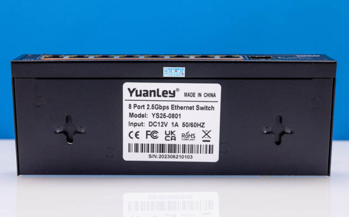 YuanLey YS25-0801 8-port 2.5GbE 1-port 10GbE Switch Review - ServeTheHome