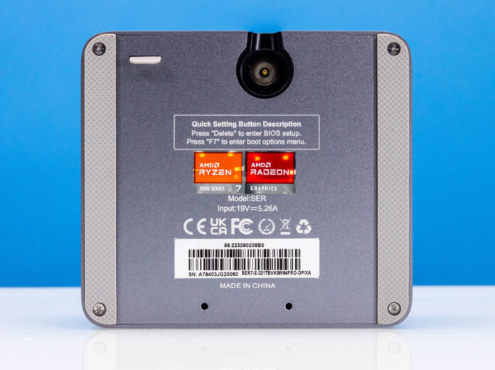 Beelink SER7 Review A Smaller and Cheaper AMD Ryzen 7 7840HS Mini PC