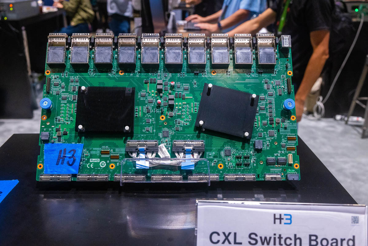 H3 Memory Pooling CXL 2.0 Switch Demo At OCP Summit 2023 1 - ServeTheHome