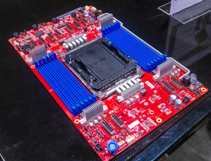Massive Intel LGA7529 Socket for Sierra Forest at OCP Summit 2023