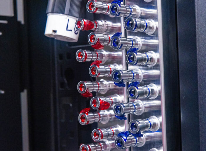 Supermicro Custom Liquid Cooling Rack A Look at the Cooling Distribution