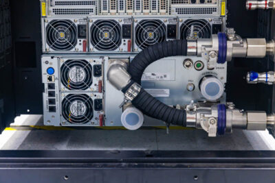 Supermicro Custom Liquid Cooling Rack A Look at the Cooling Distribution