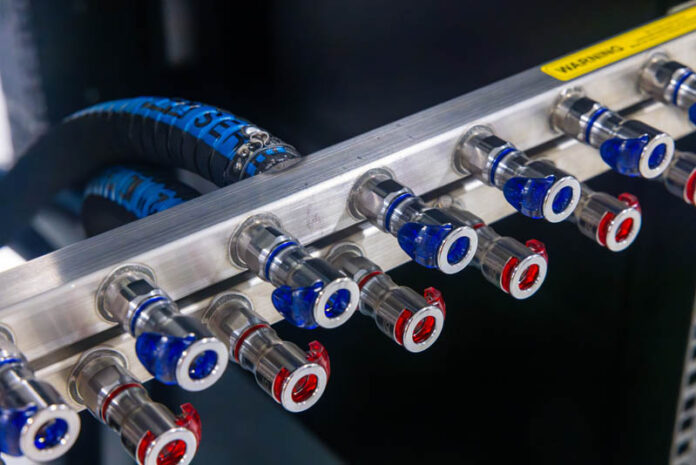 Supermicro Custom Liquid Cooling Rack A Look at the Cooling Distribution