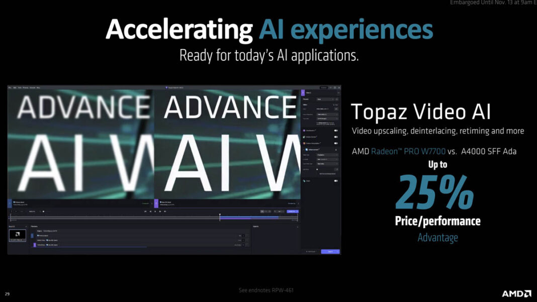 AMD Radeon Pro W7700 16GB ECC GPU Launched - ServeTheHome