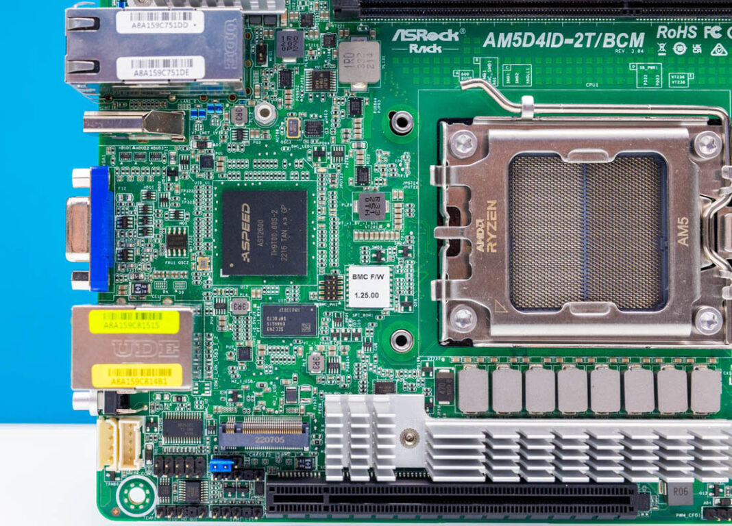 ASRock Rack AM5D4ID-2T BCM Review An Awesome AMD Ryzen Server Motherboard