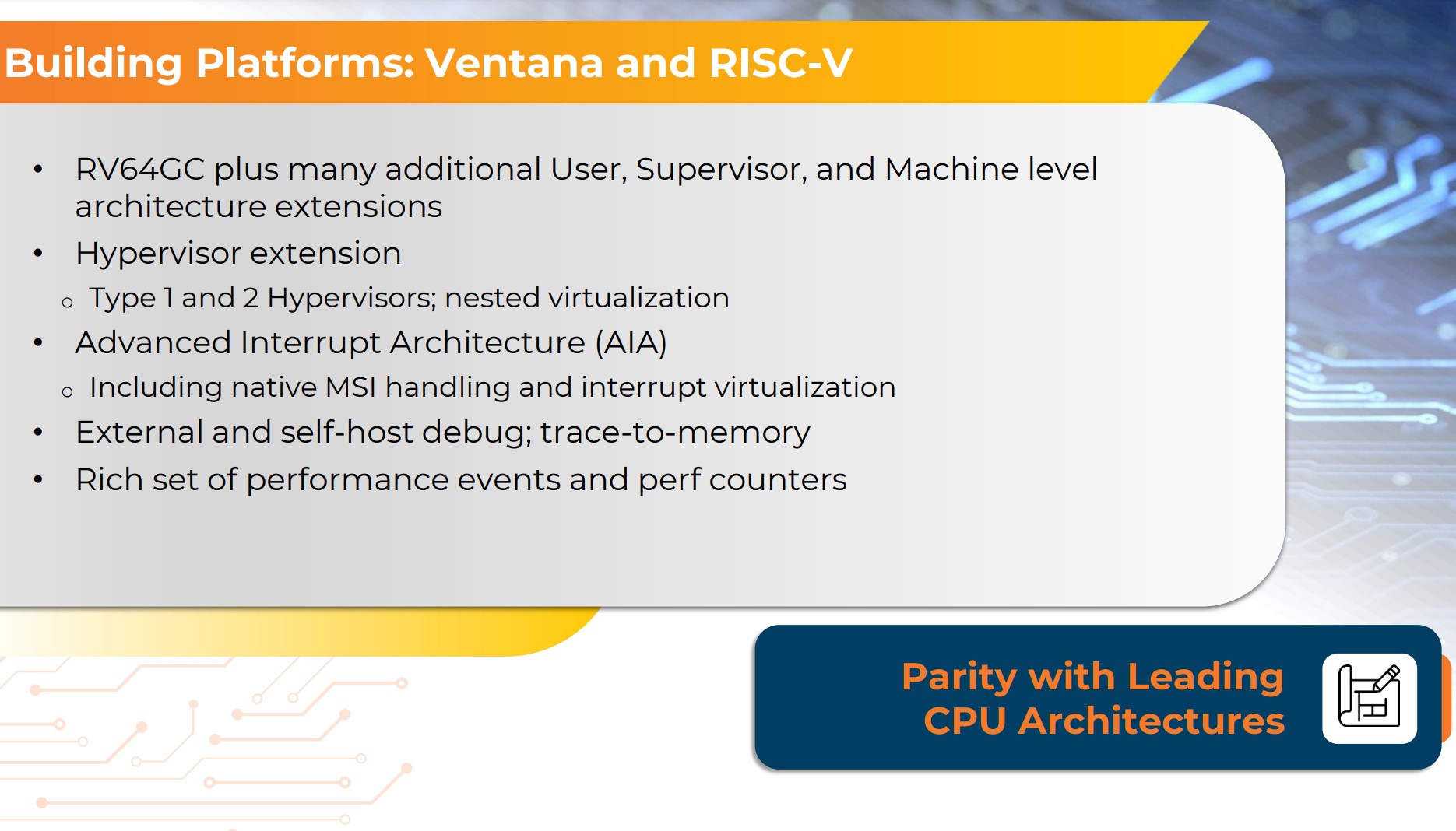 Building Platforms Ventana And RISC V - ServeTheHome