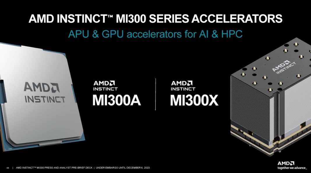 AMD Instinct MI300X GPU and MI300A APUs Launched for AI Era