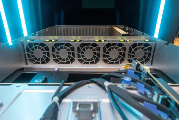 Touring the NVIDIA AI Servers at the ASUS SC23 Booth