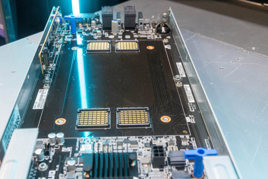 Touring the NVIDIA AI Servers at the ASUS SC23 Booth