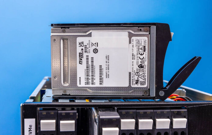 The Broadcom 8x 2.5in External SAS4 and NVMe JBOD - ServeTheHome