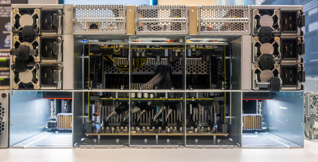 Big Gigabyte NVIDIA AI Servers at SC23