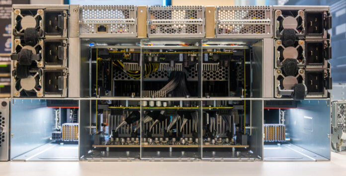 Big Gigabyte NVIDIA AI Servers at SC23