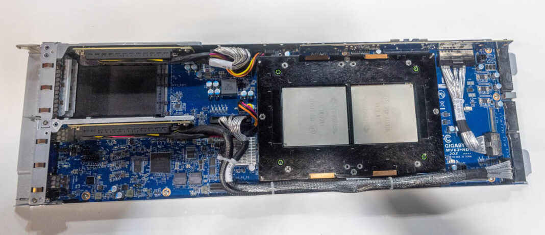 Big Gigabyte NVIDIA AI Servers at SC23