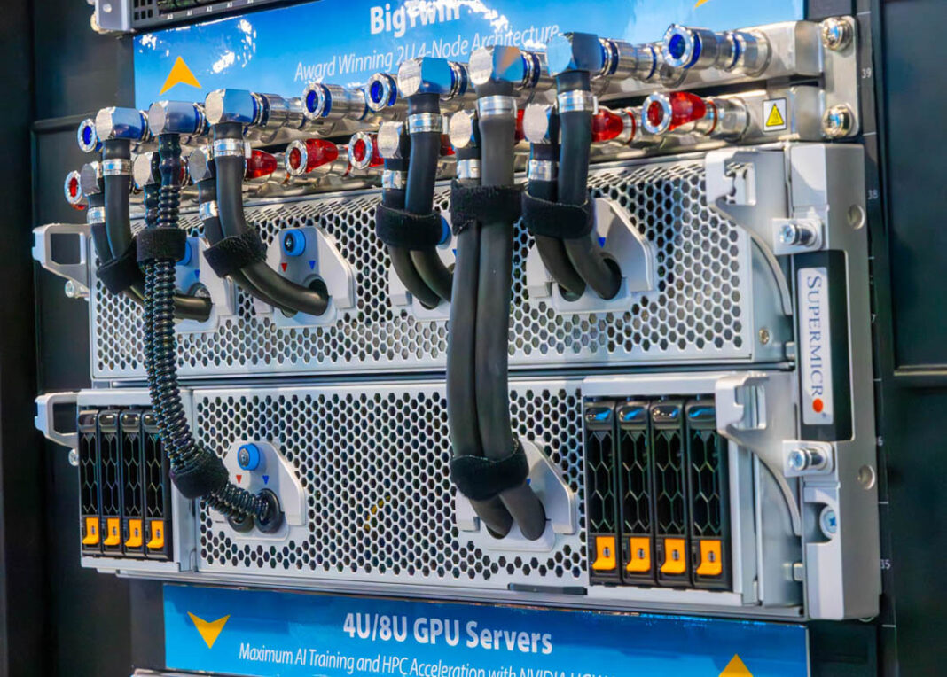 Supermicro 4U Universal GPU System for Liquid Cooled NVIDIA HGX H100 ...