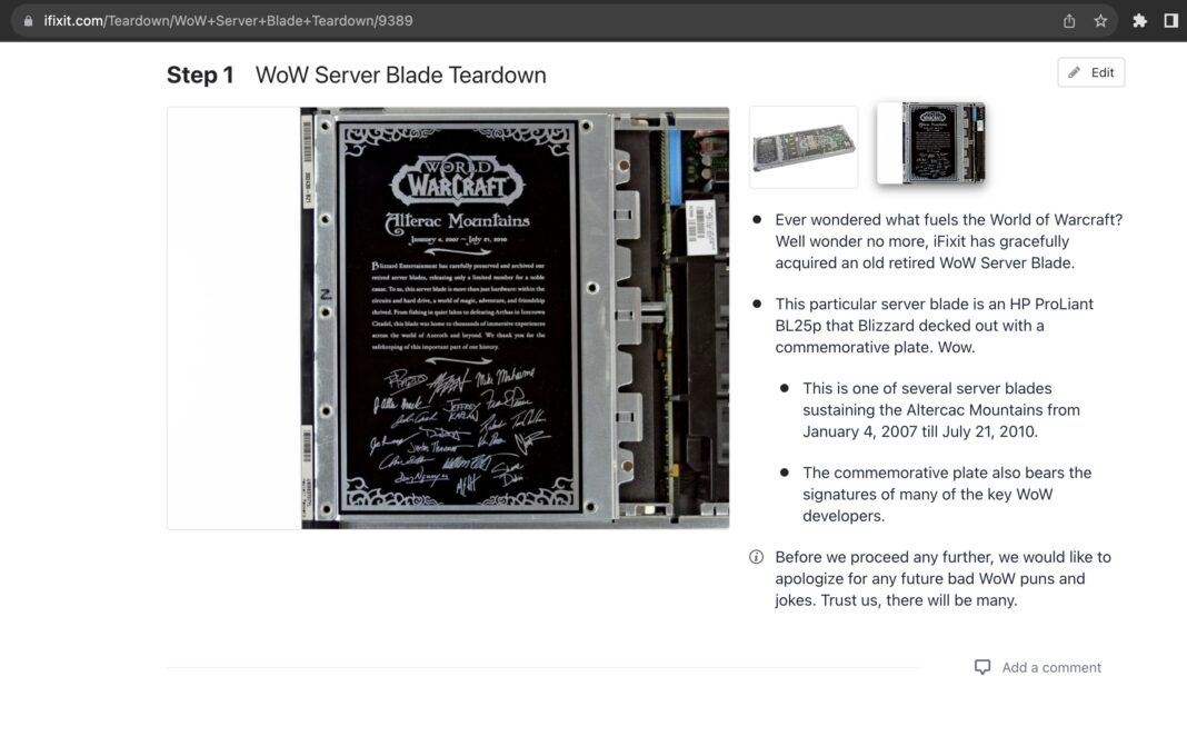 The Oral History of Selling World of Warcraft Server Blades