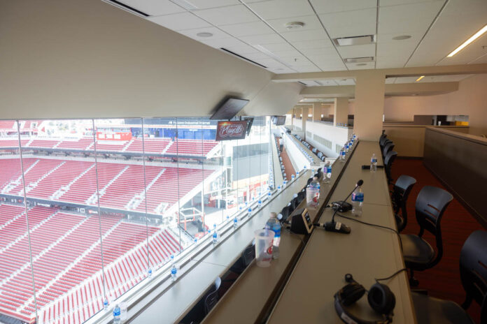 Super Bowl Sunday Check Out the 49ers Stadium Data Center Press Box and ...