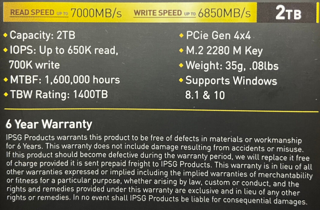 Inland Performance Plus 2TB NVMe SSD Review