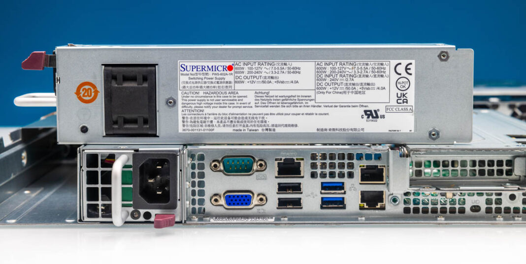 Supermicro SYS-511R-M Intel Xeon E-2488 1U Server Review