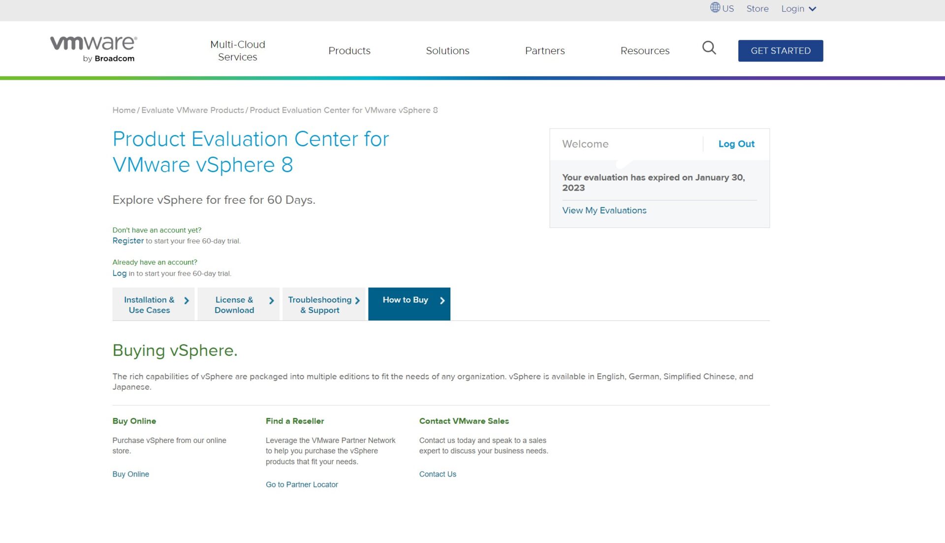 VMware End of Availability on Many VMware vSphere Editions