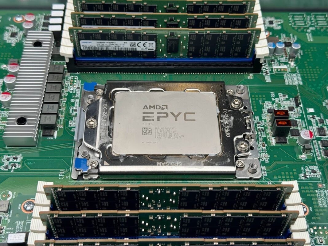 AMD EPYC 7C13 is a Surprisingly Cheap and Good CPU