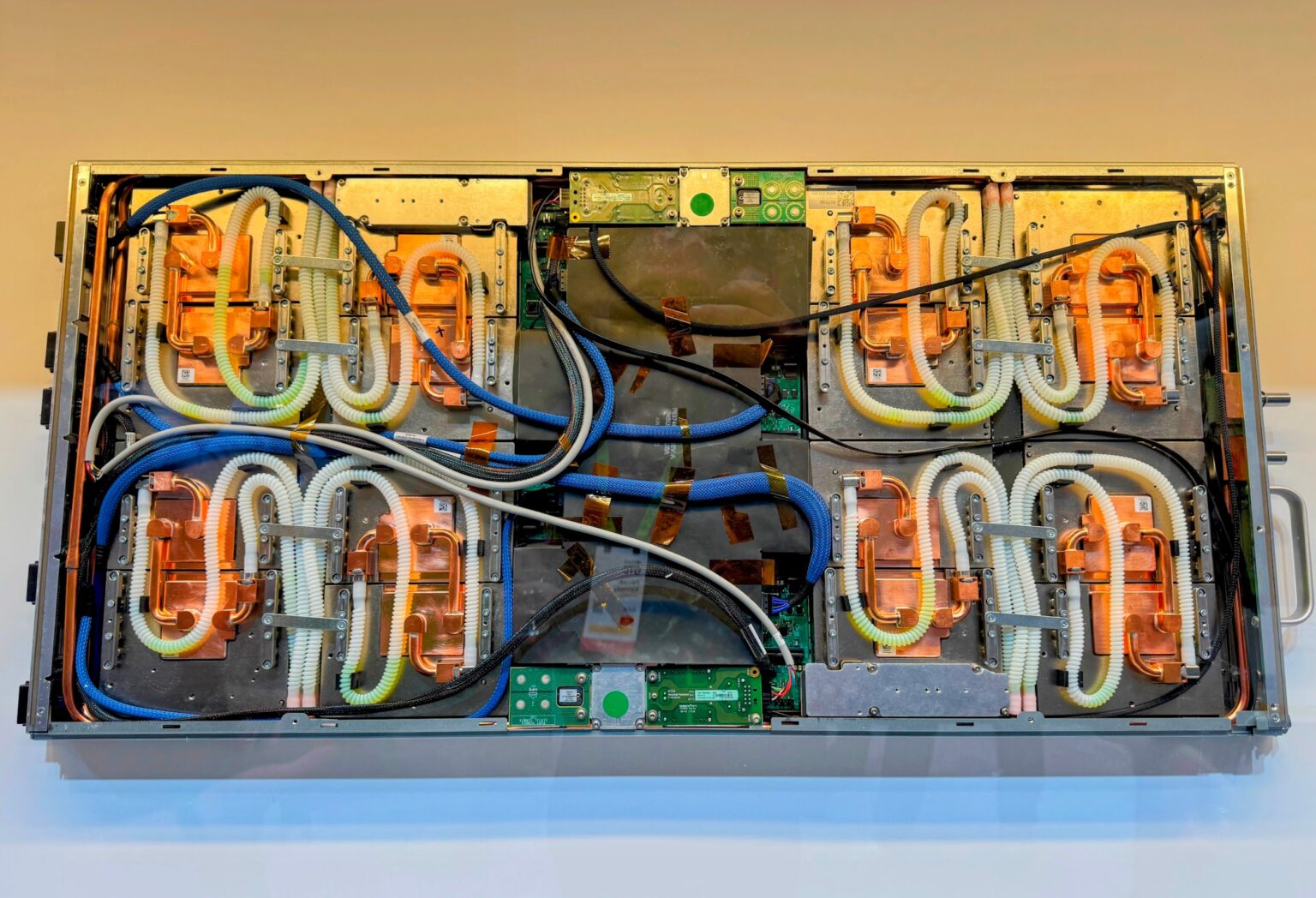 8x NVIDIA Grace Hopper Superchips in a Blade HPE Cray EX254n at GTC 2024