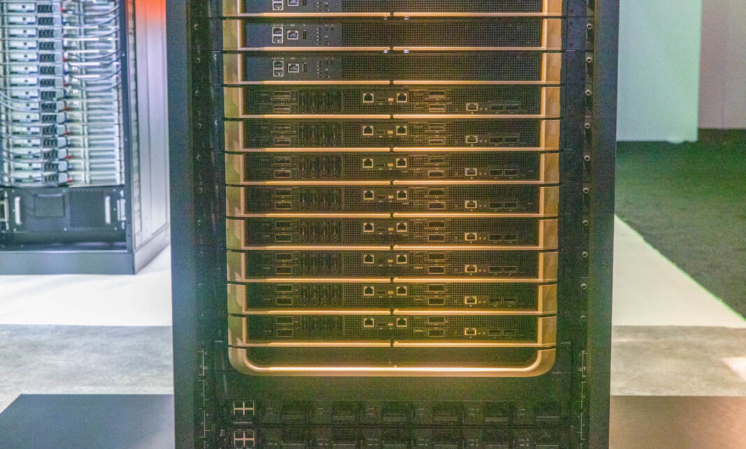 This is the NVIDIA DGX GB200 NVL72 - ServeTheHome