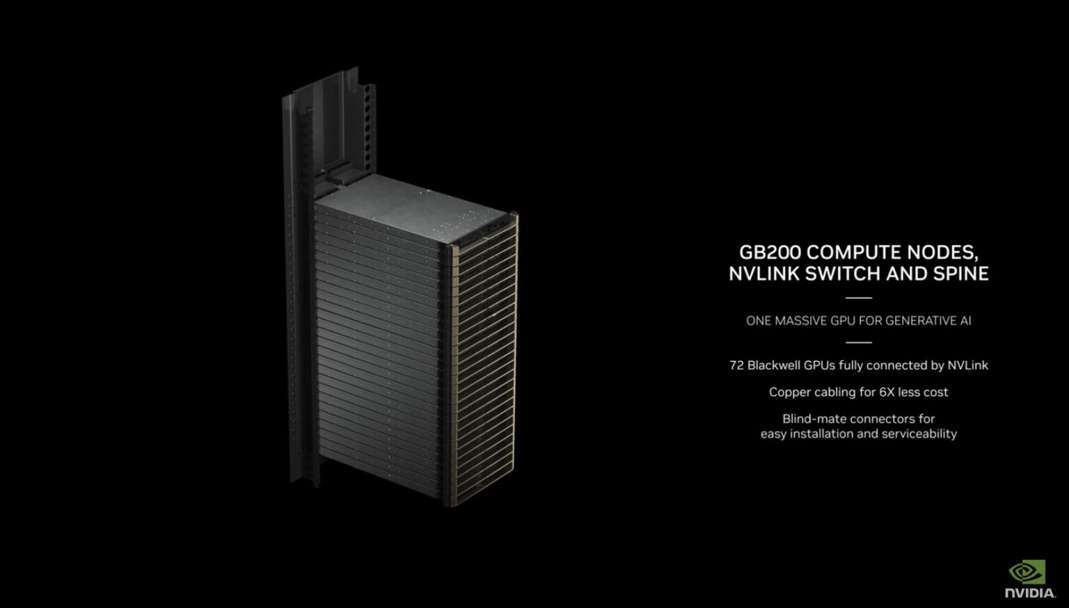 This is the NVIDIA DGX GB200 NVL72 - ServeTheHome