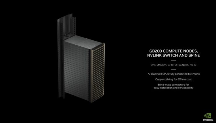 This is the NVIDIA DGX GB200 NVL72 - ServeTheHome