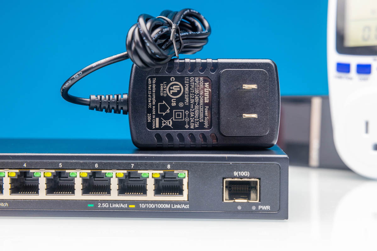 Real HD SW8 1 2G 12V 2A Power Adapter - ServeTheHome