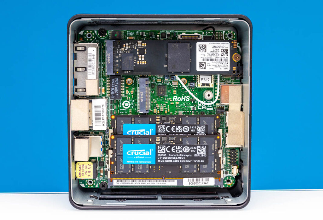 ASRock Industrial NUC BOX-155H Mini PC Review