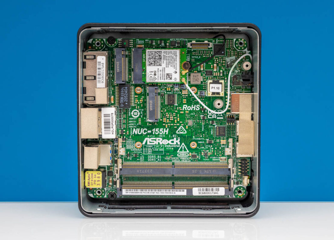 ASRock Industrial NUC BOX-155H Mini PC Review - Page 2 of 3