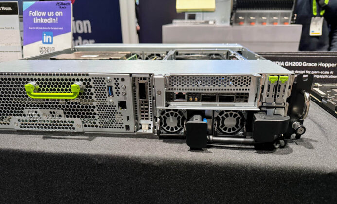 ASRock Rack MECAI-GH200 Short-Depth NVIDIA Grace Hopper Server