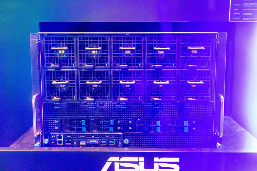 ASUS NVIDIA Servers at GTC 2024 - ServeTheHome