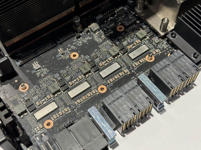 This is the Astera Labs Aries 6 PCIe Gen6 and CXL Retimer