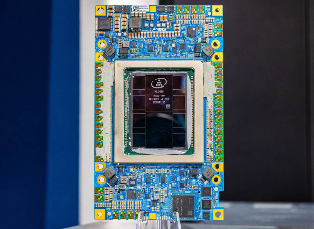 This is Intel Gaudi 3 the New 128GB HBM2e AI Chip in the Wild