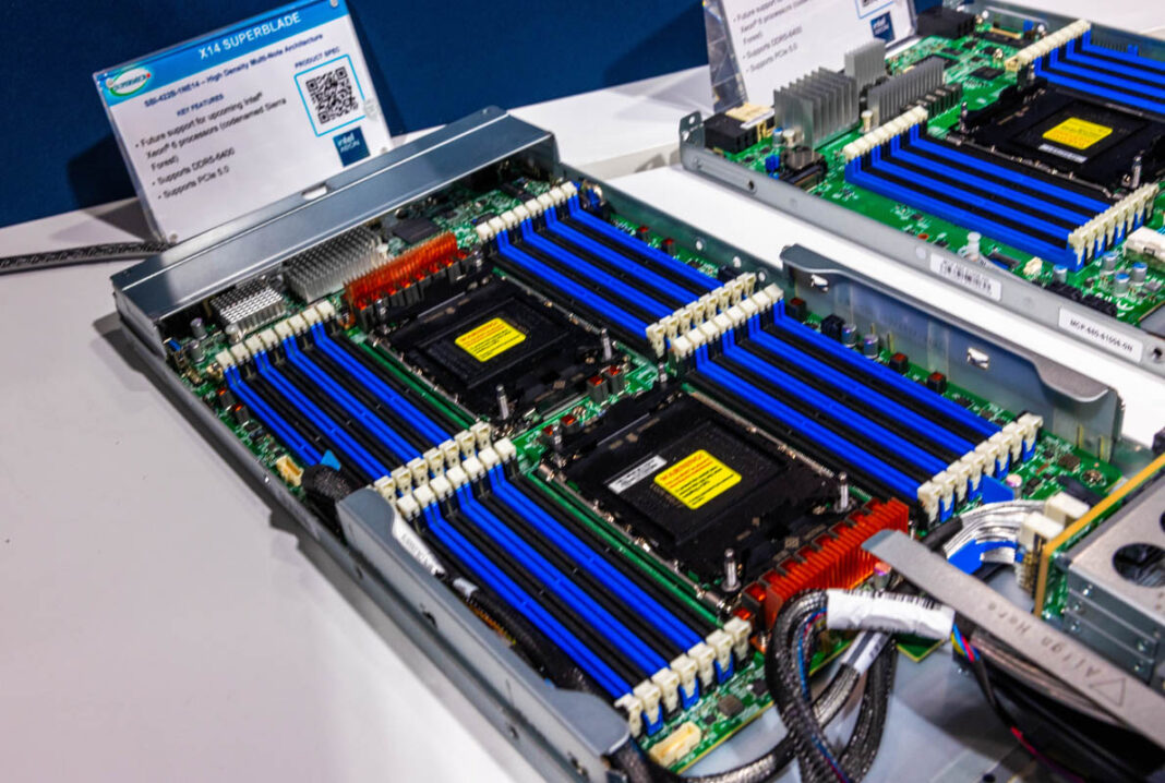 Supermicro X14 Servers Shown at Intel Vision 2024 Including a Big Surprise