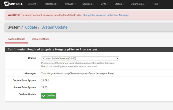pfSense Plus 24.03 Released with a Big Default Password Update and More