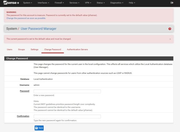 pfSense Plus 24.03 Released with a Big Default Password Update and More