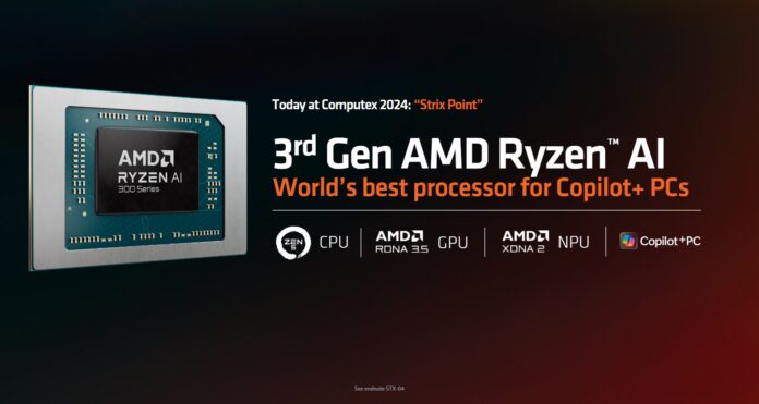 AMD Computex 2024 Keynote AMD Ryzen 9000 and AMD Ryzen AI 3 Zen 5