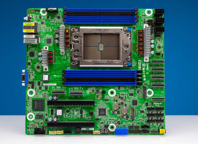 ASRock Rack SIENAD8UD3 32x SATA AMD EPYC Siena mATX Motherboard Review