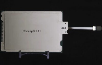 Intel CPU with Optical Compute Interconnect Chiplet Demoed with 4Tbps ...