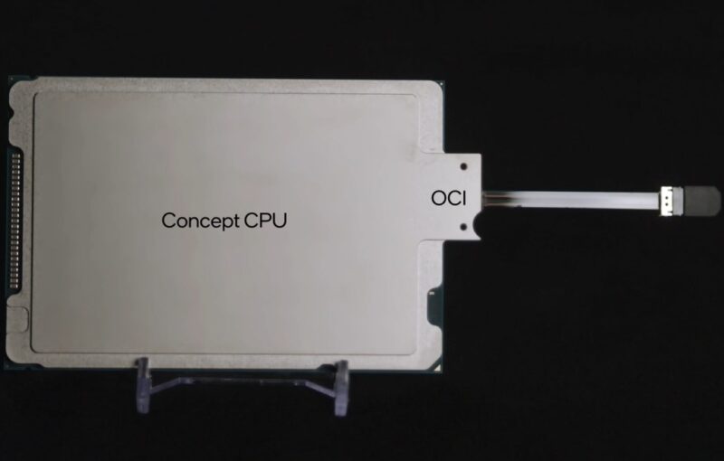 Intel CPU with Optical Compute Interconnect Chiplet Demoed with 4Tbps ...