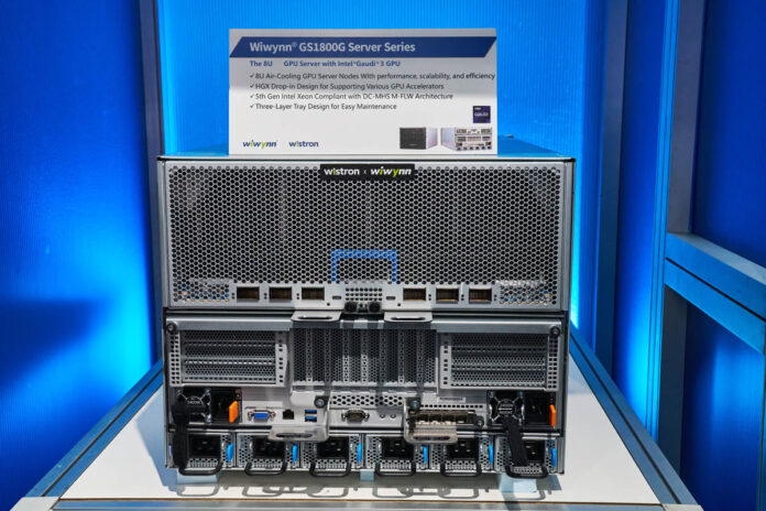 Wiwynn Shows Intel Gaudi 3 and AMD Instinct MI300X AI Systems at ...