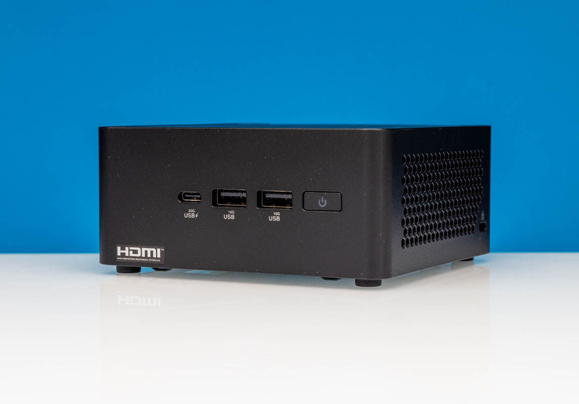 ASUS NUC 14 Pro Front Angle 2 - ServeTheHome