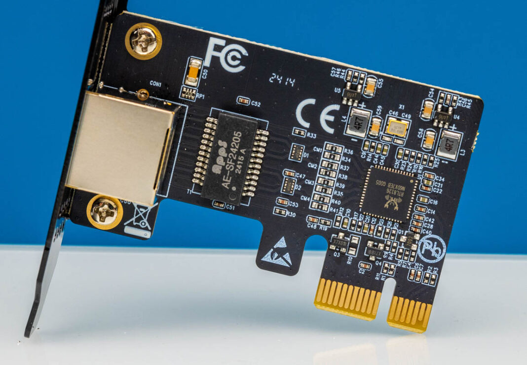 IOCrest 5GbE PCIe Adapter Review Realtek RTL8126 NIC - ServeTheHome
