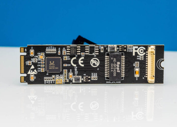 IOCrest 5GbE M.2 Adapter Review A Different Realtek RTL8126 NIC ...